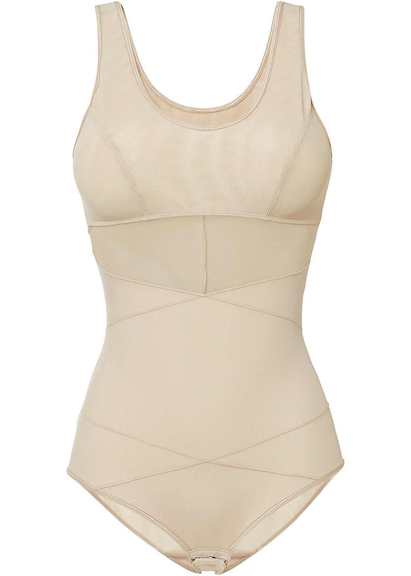 Deze shaping body is sterk corrigerend en geeft je een mooi figuur ...