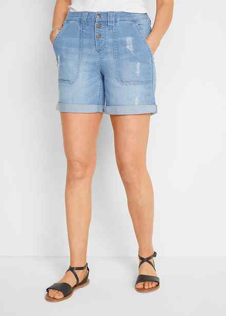 Jeans shorts dames online | Korte spijkerbroeken | bonprix