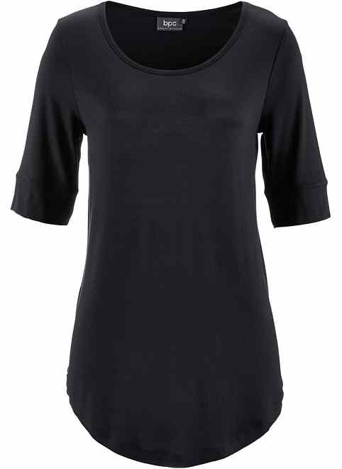 Zwart T-shirt kopen? | Zwarte shirts dames | bonprix